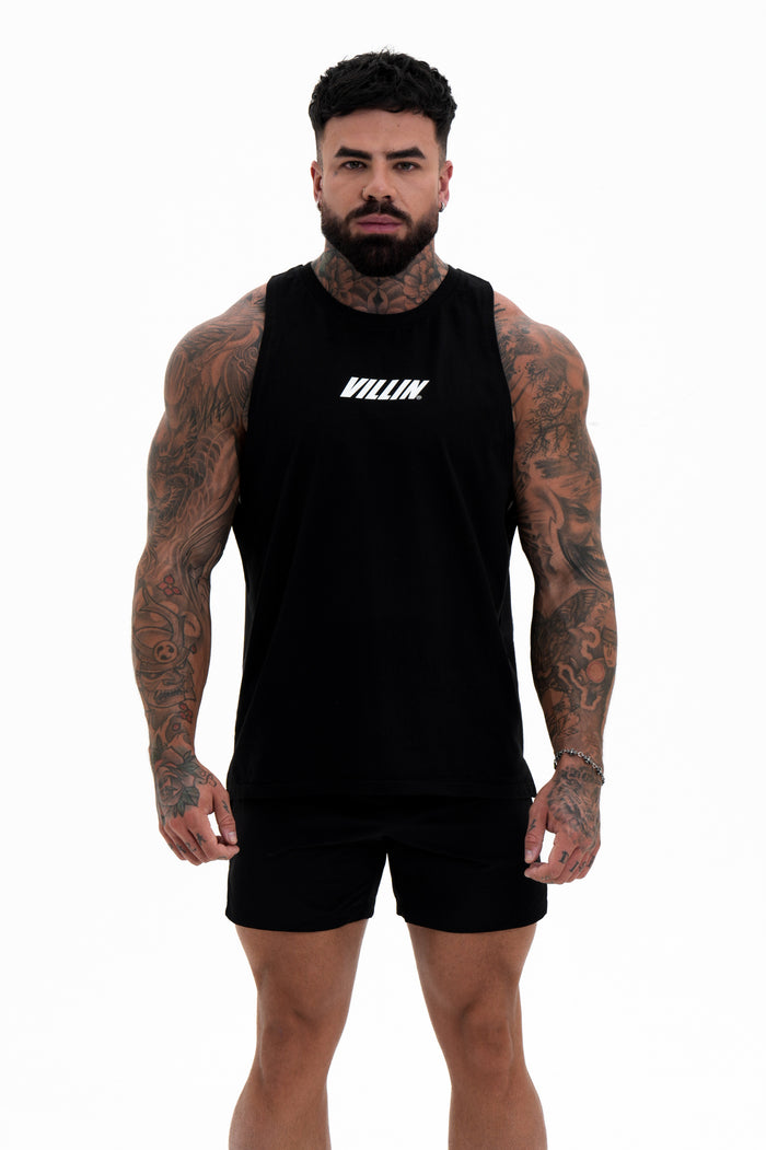 VILLIN TANK - BLACK